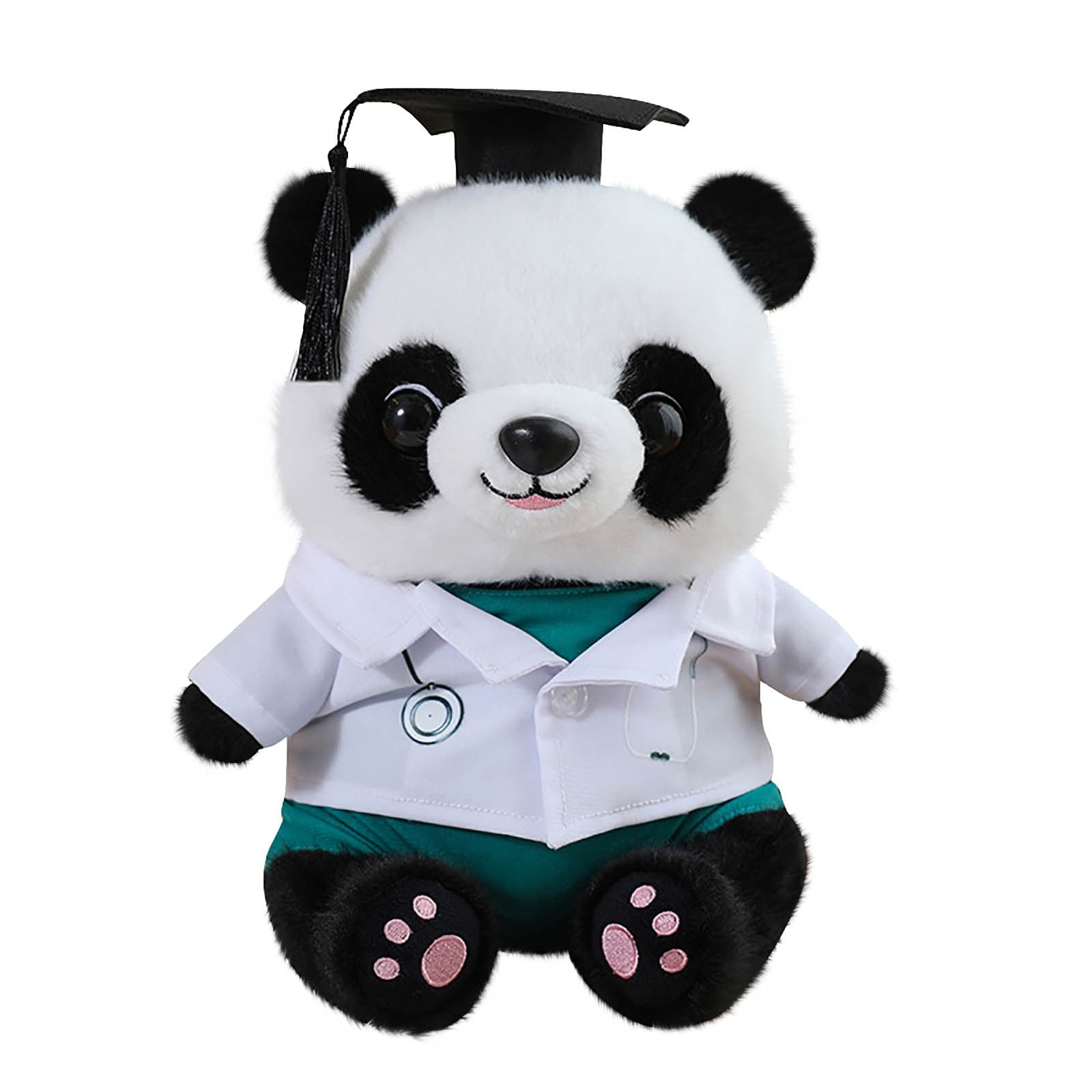 Graduation Panda Bear with Cap Graduation Gift, Class of 2025 Stuffed ...