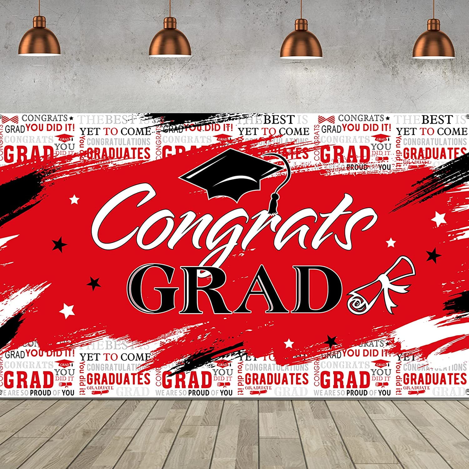 Graduation Party Background Congraduation Party Decorations Supplies ...