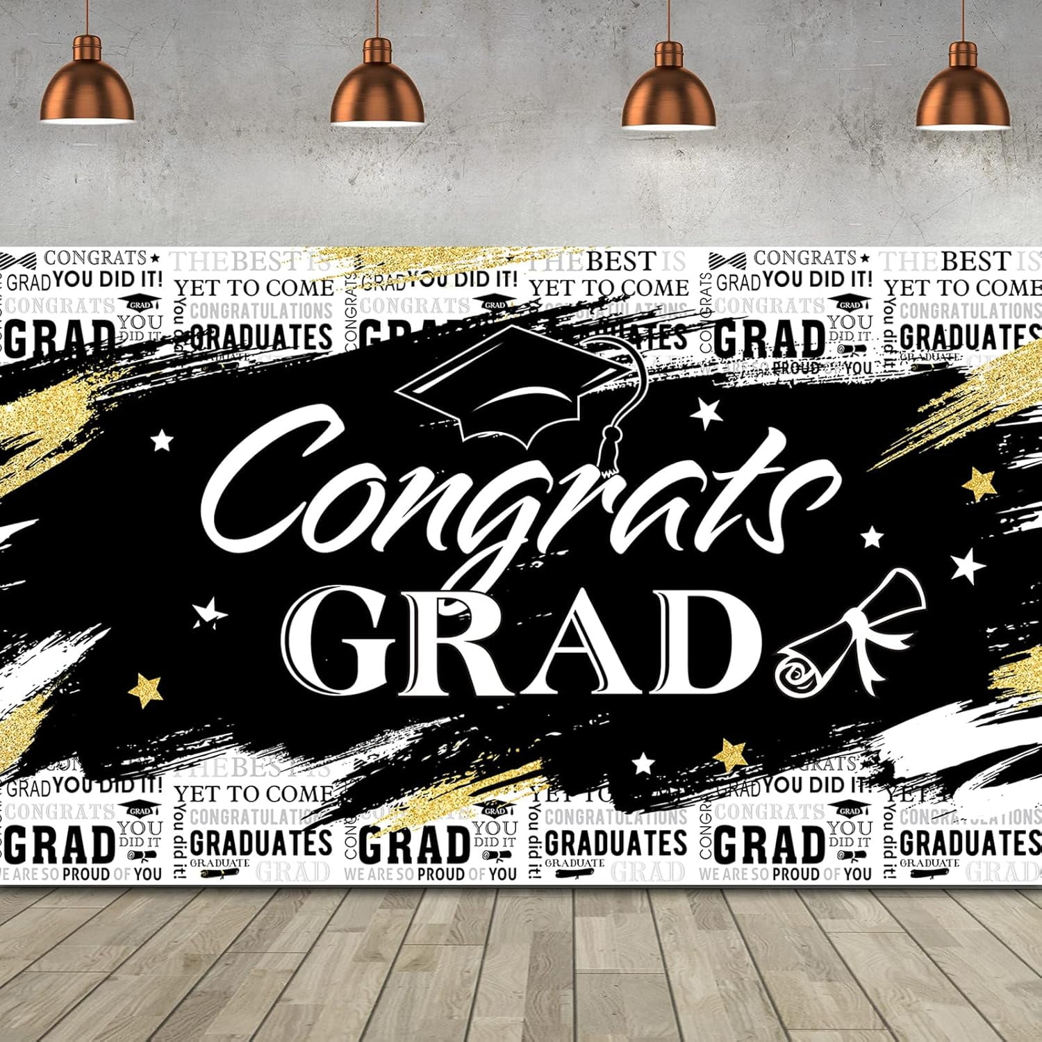 Graduation Party Background Congraduation Party Decorations Supplies ...