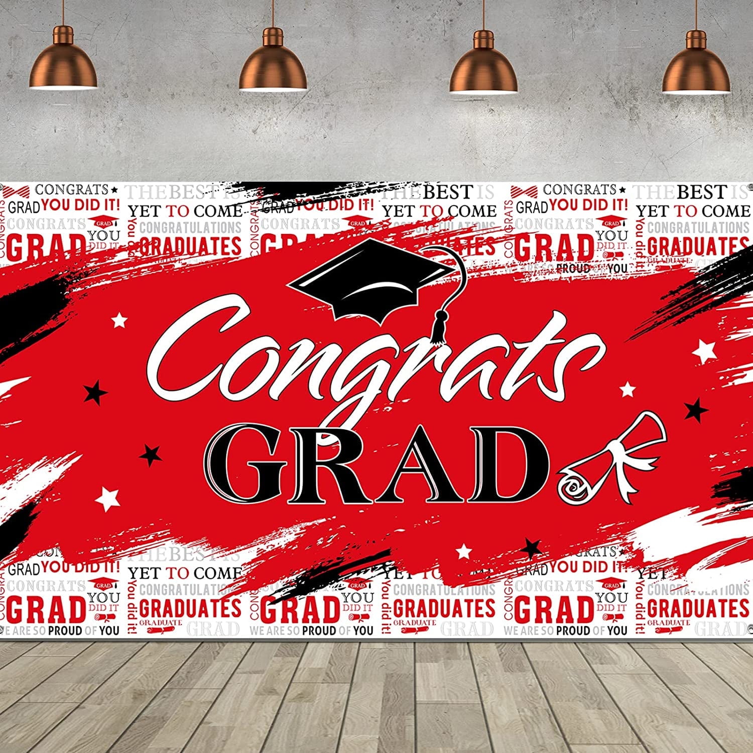Graduation Party Background Congraduation Party Decorations Supplies ...