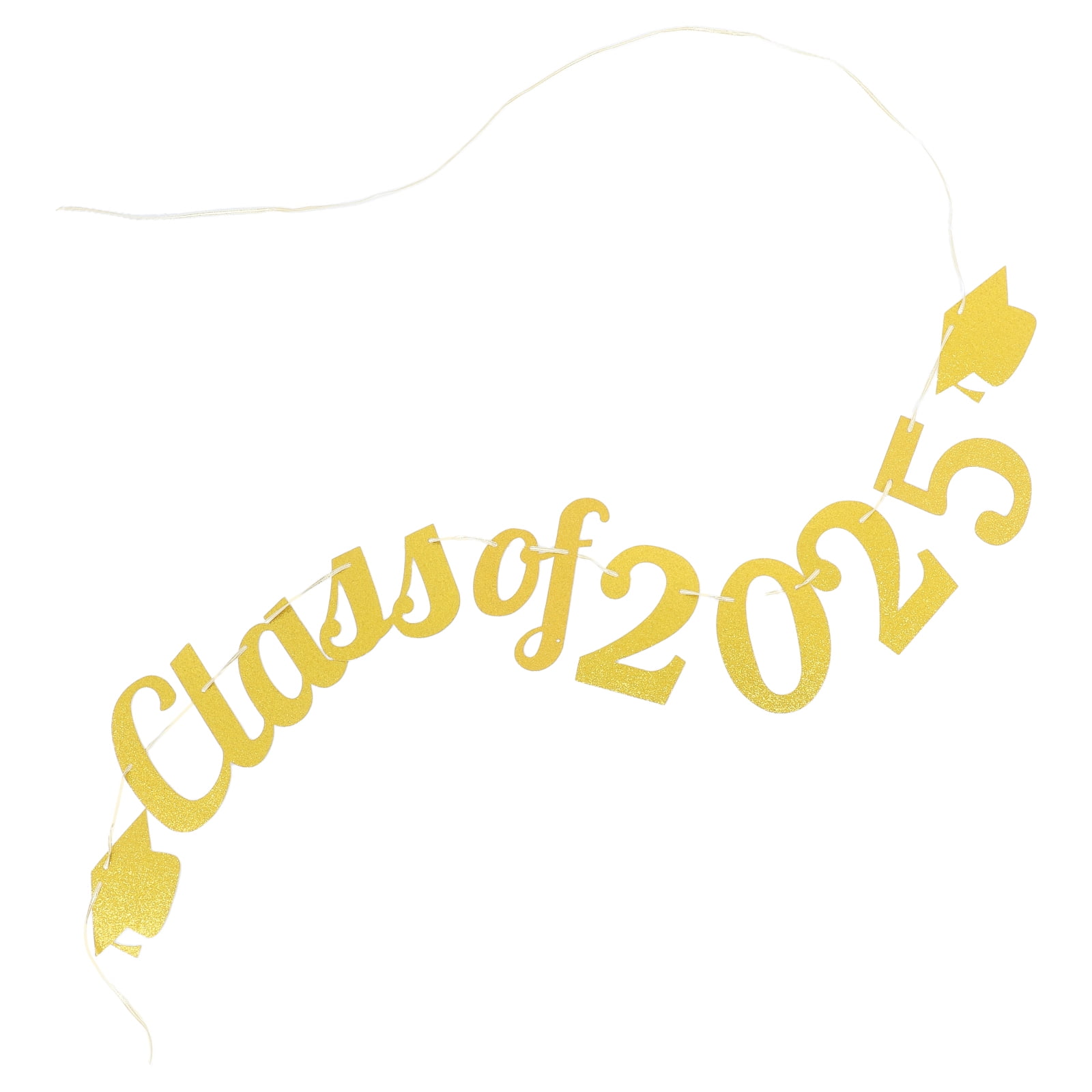 HOMEMAXS Golden Graduation Party Banner Set for Photo Props and Wall ...