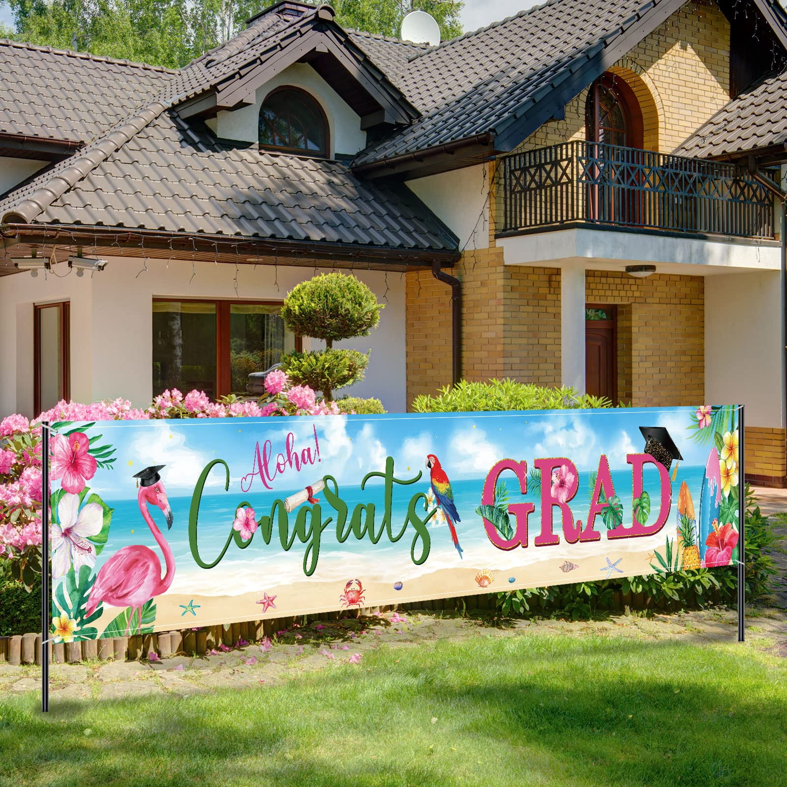 Graduation Party Banner We Are So Proud of You Congrats Grad Hanging ...