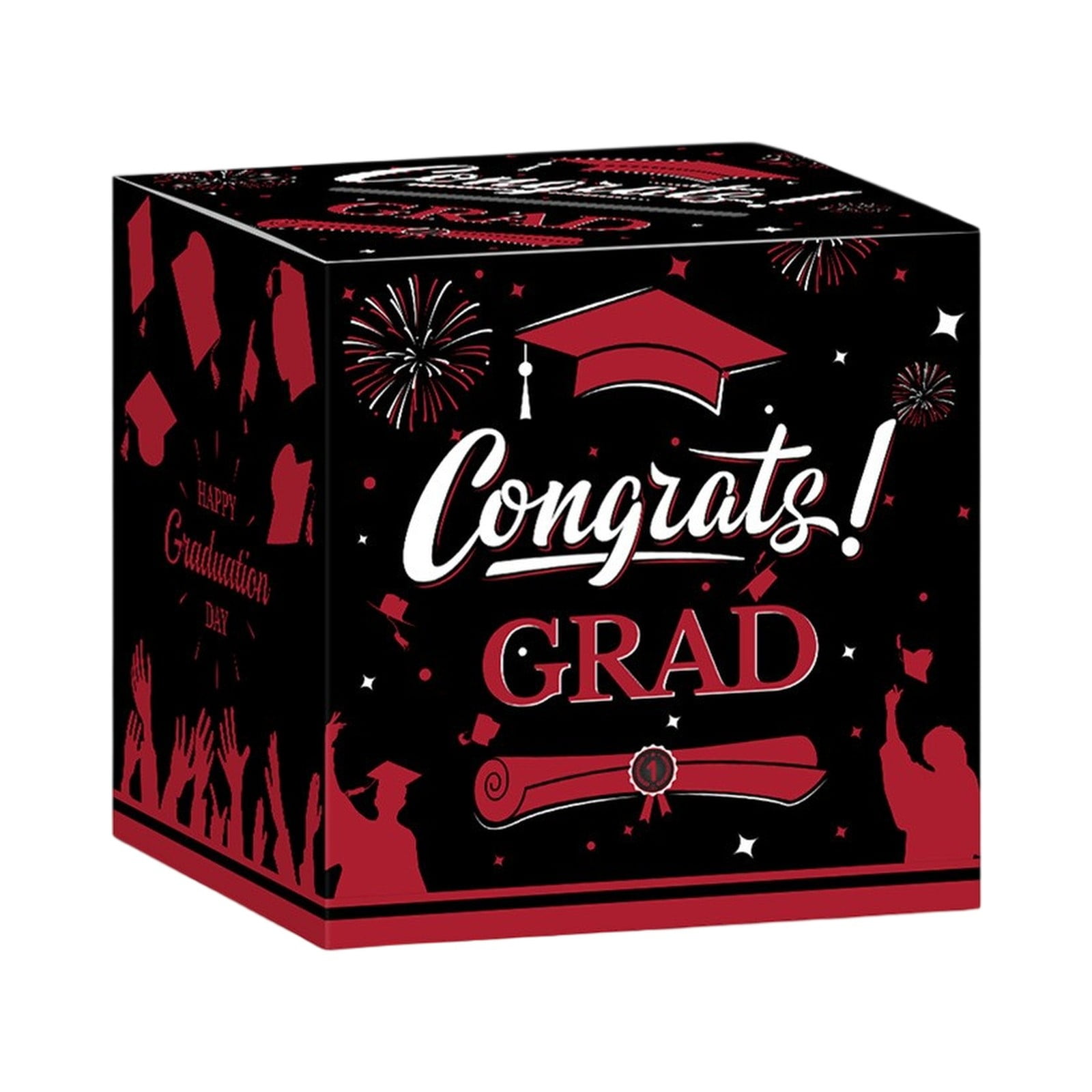 Graduation Party Card Box Decorative Congrats Grad Gift Box for ...