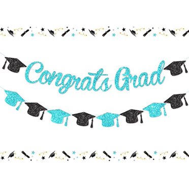 Black Graduation Garage Decoration, 5ft x 10ft - Walmart.com