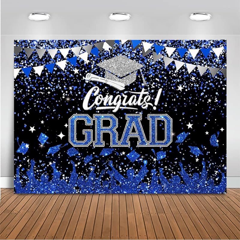 Graduation Party Decorations 2024 Congrats Grad Backdrops for ...
