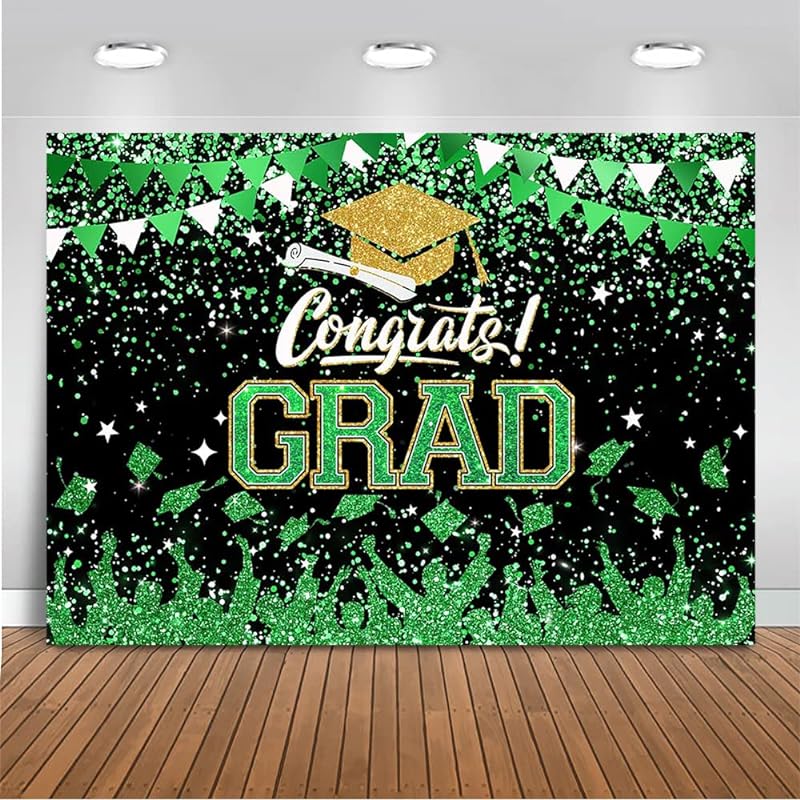 Graduation Party Decorations 2024 Congrats Grad Backdrops for ...
