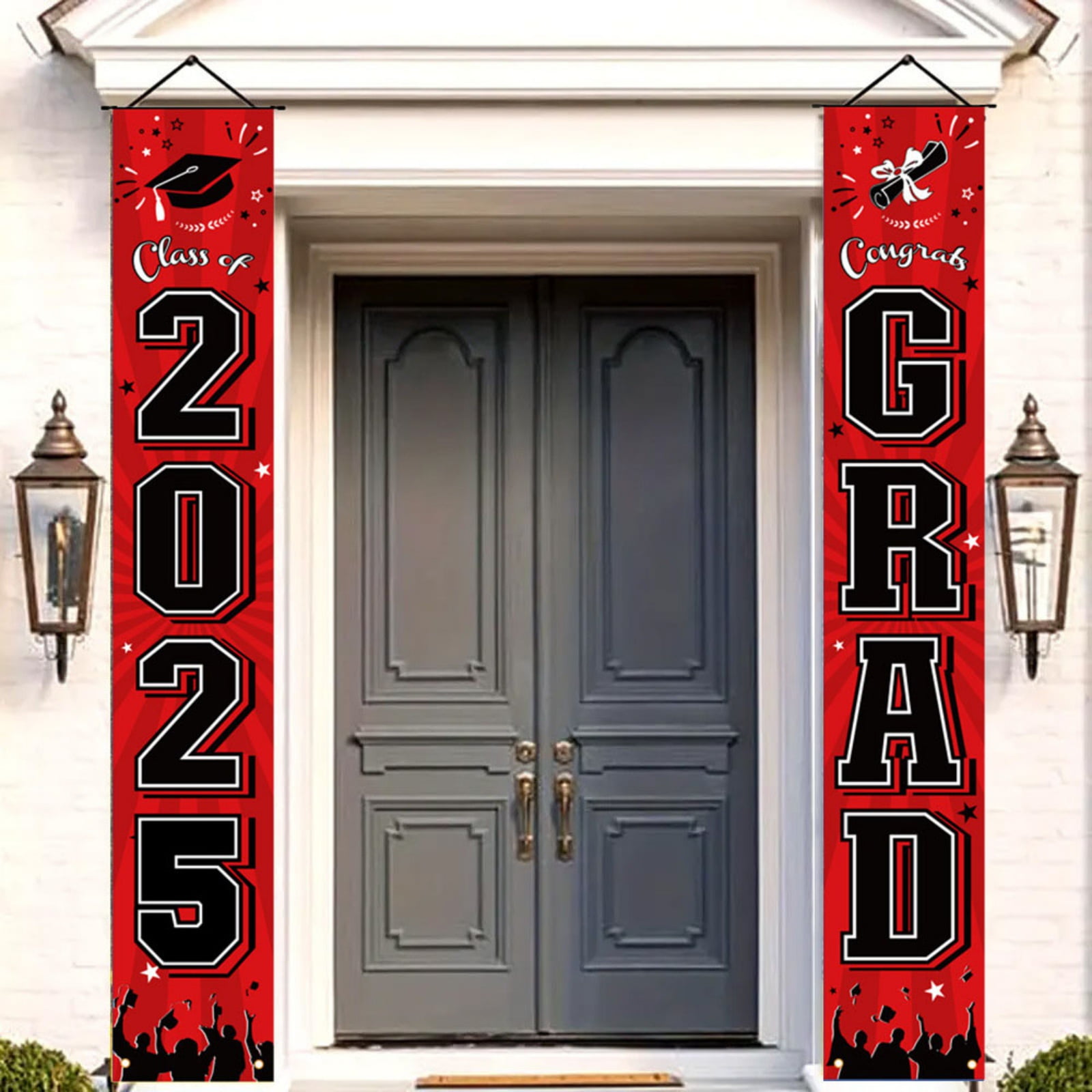 Graduation Party Decorations Class of 2025 Porch Sign Graduation ...