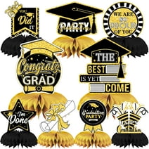 Graduation Wooden Table Centerpiece College Graduation Party Table Sign ...