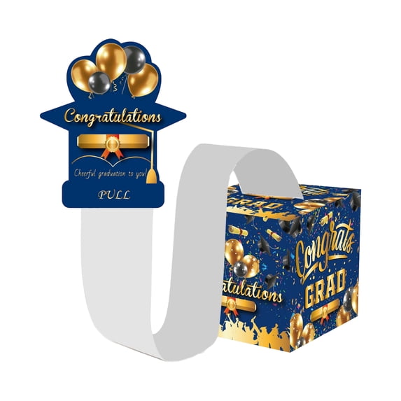 Graduation Party Decorations Graduation Theme Money Gift Box Party Game ...