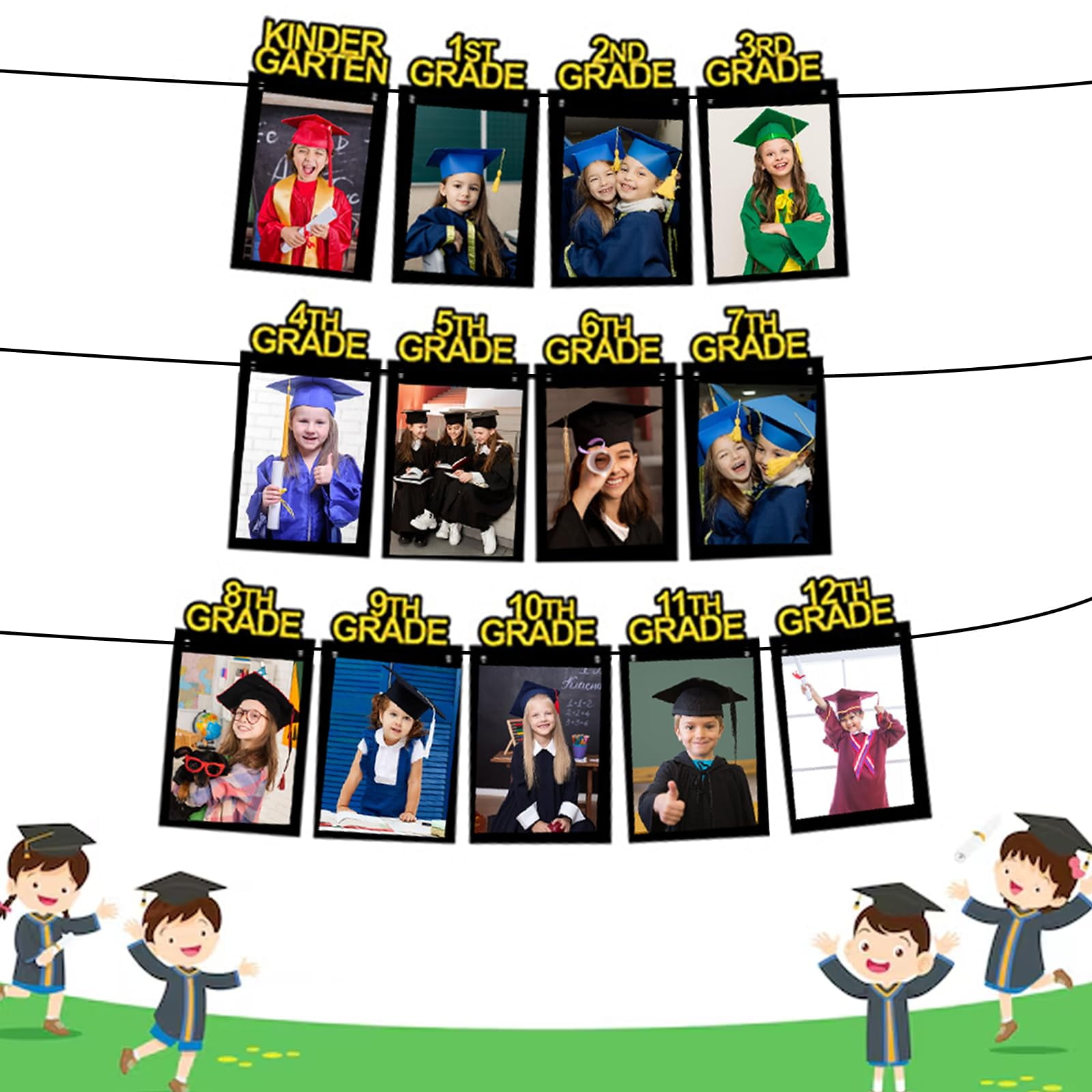 Graduation Party Decorations Green IFF17 Gold 2025/Green Graduation ...