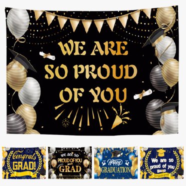 Graduation Photo Booth Backdrop Banner - Party Decor - 1 Piece ...