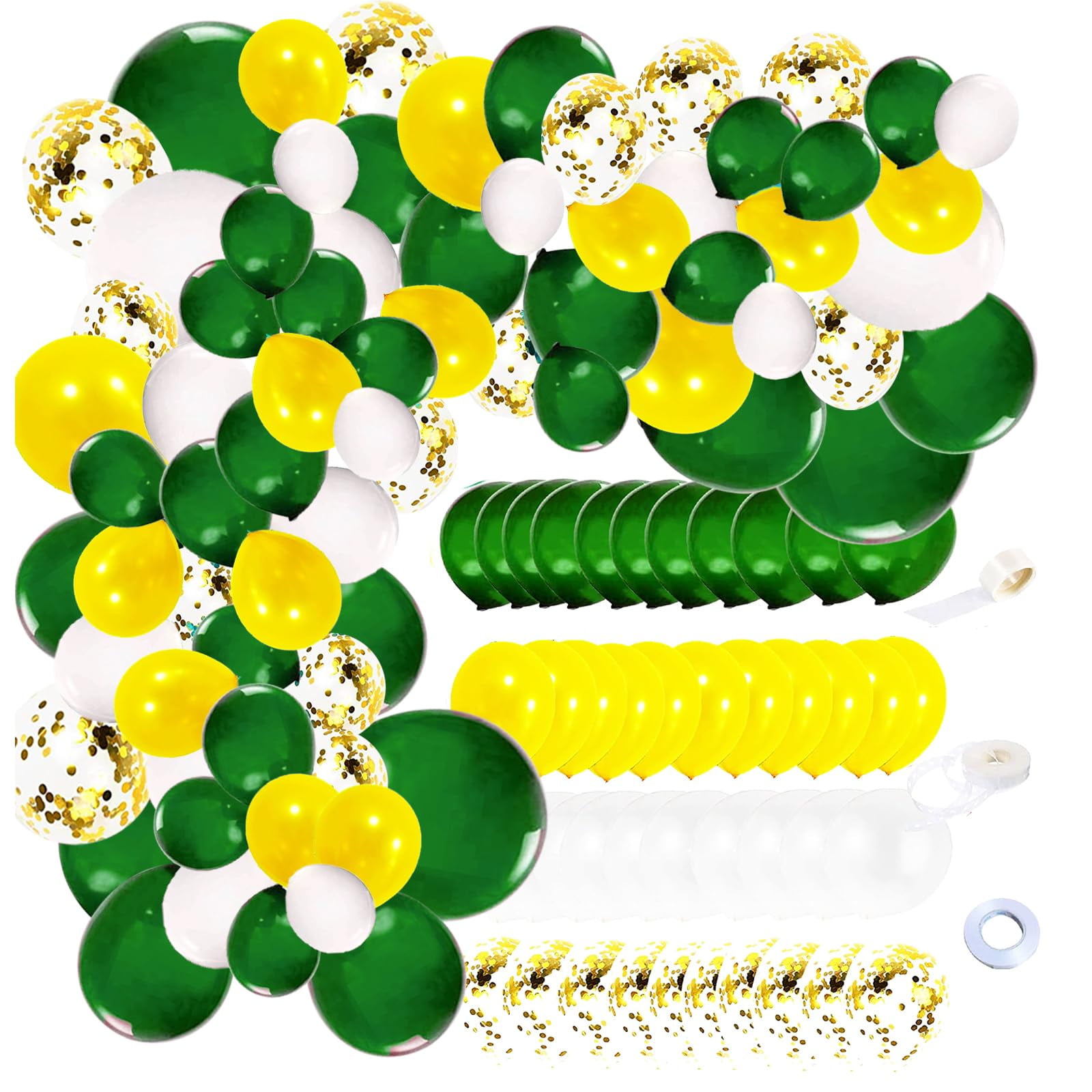 Graduation Party DecorationsTRDN Green Yellow 2025/Green Yellow ...