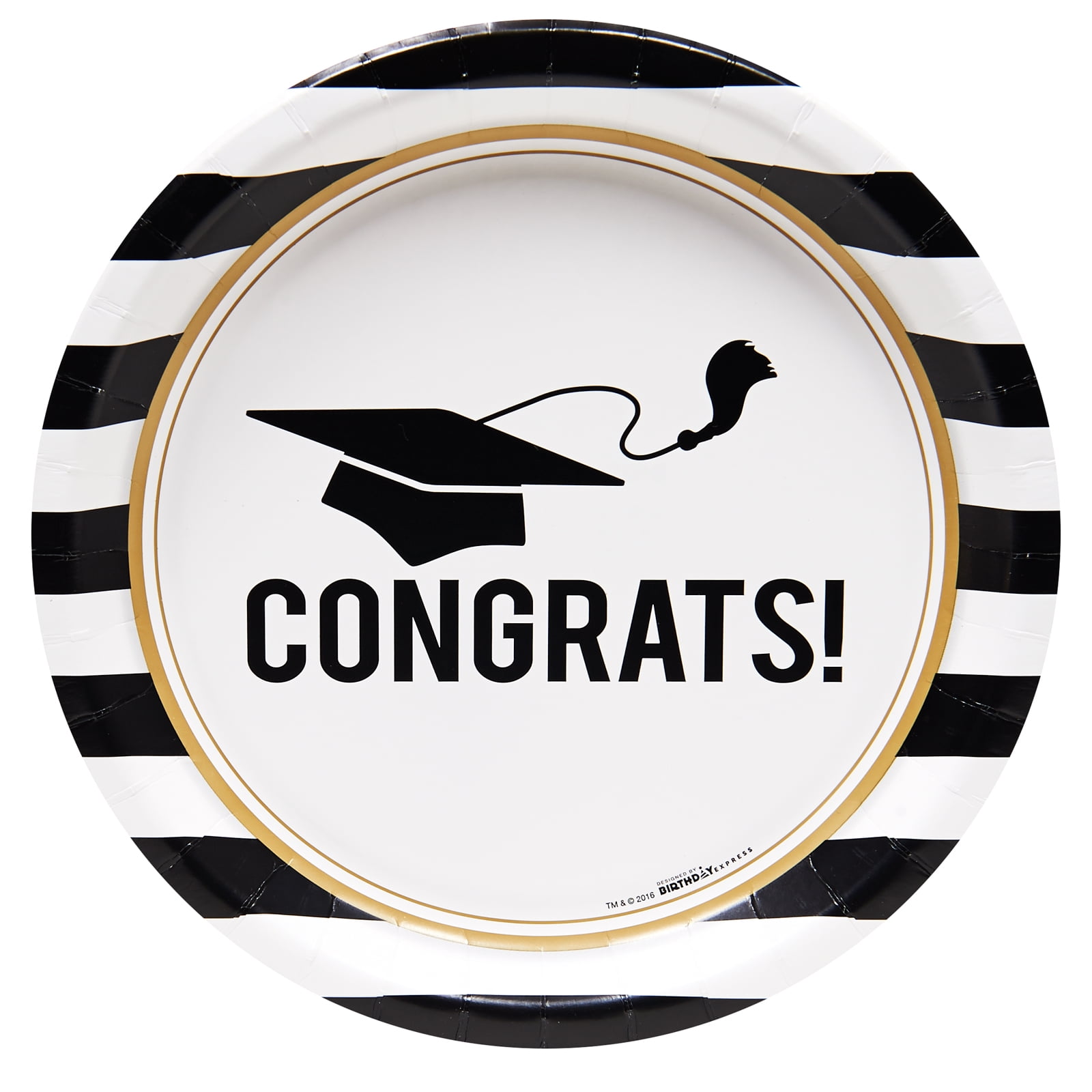 Graduation Party Dinner Plates (8 Count) - Walmart.com