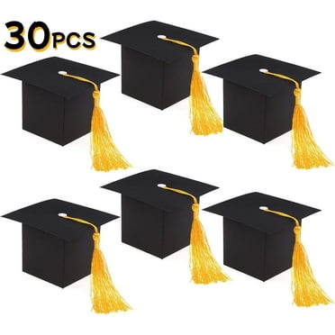 50 Pieces Graduation Candy Box Graduation Cap Gift Boxes Graduation ...
