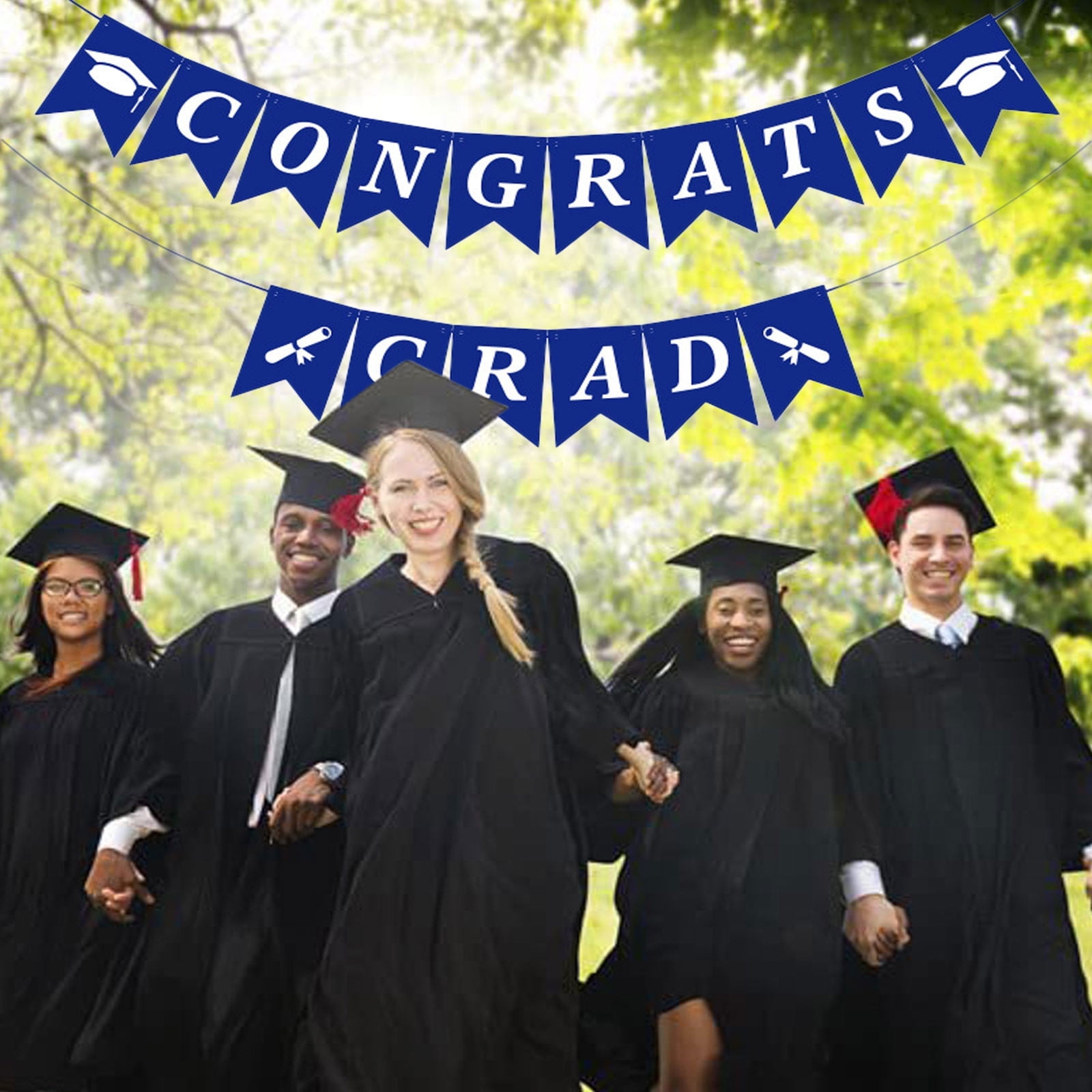 Graduation Party Flag B,Graduation Season Spiral Hanging Celebration ...