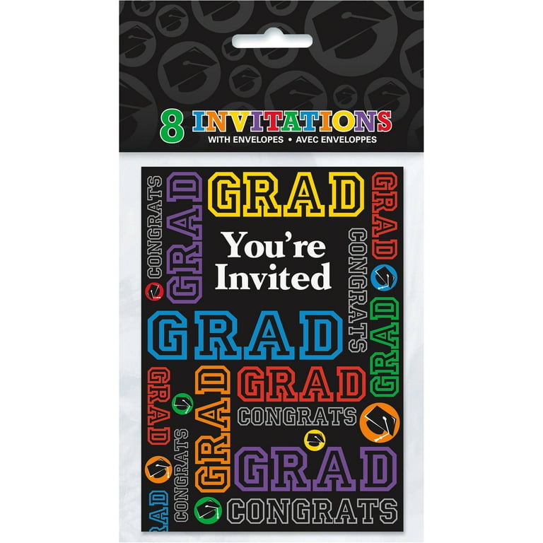 Custom Graduation Invitations 2017 Walmart Class Of 2023 Hall Of Fame