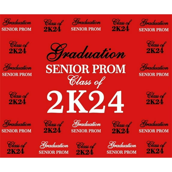 Graduation Party Photography Background Class of 2024 Bachelor Hat ...