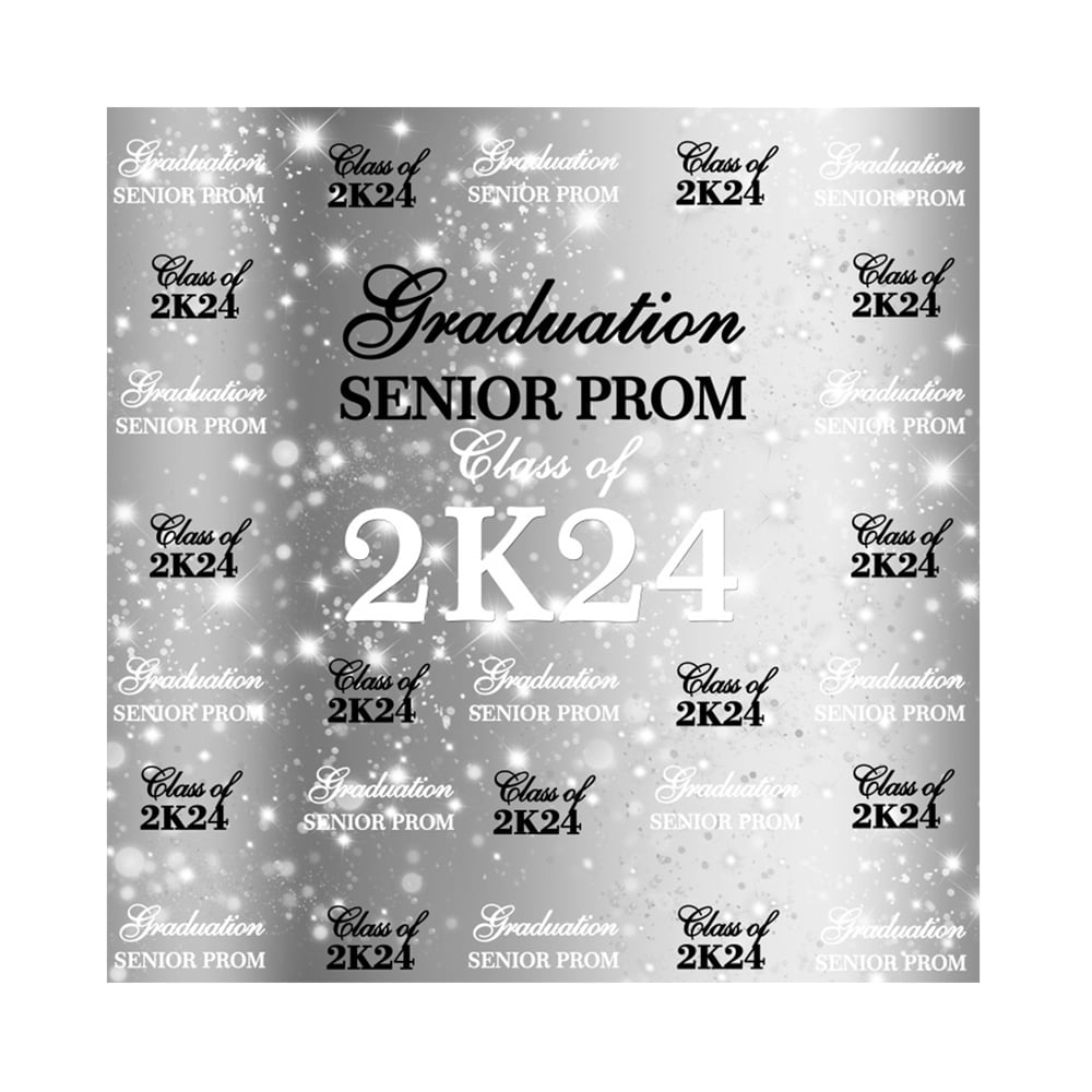 Graduation Party Photography Background Class of 2024 Bachelor Hat ...