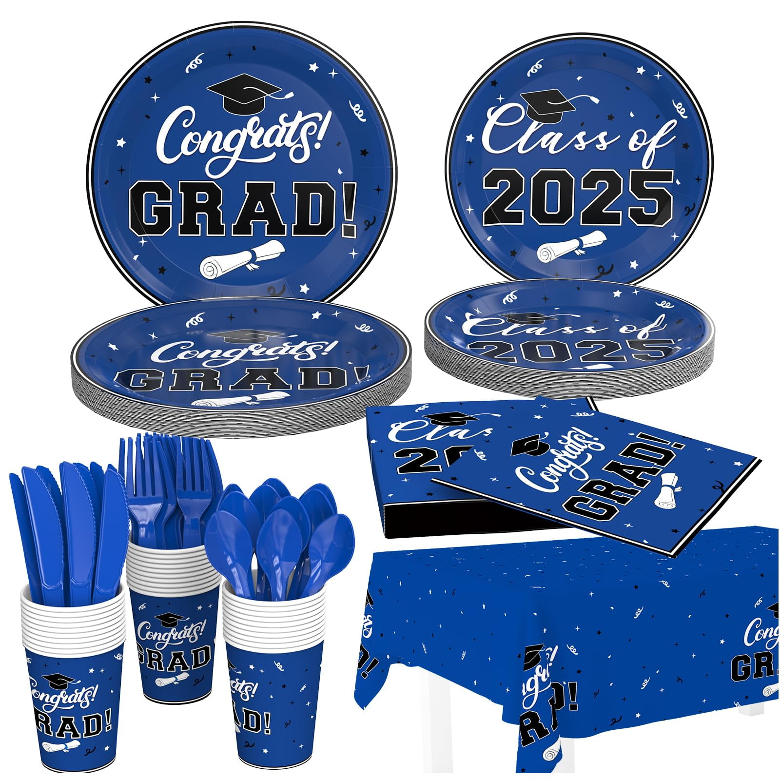 Graduation Party Plates and AIF9 Napkins, Class of Graduation Party ...