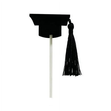 FRCOLOR 50 Set Graduation Cap Cake Decorations Party Supplies Cap ...