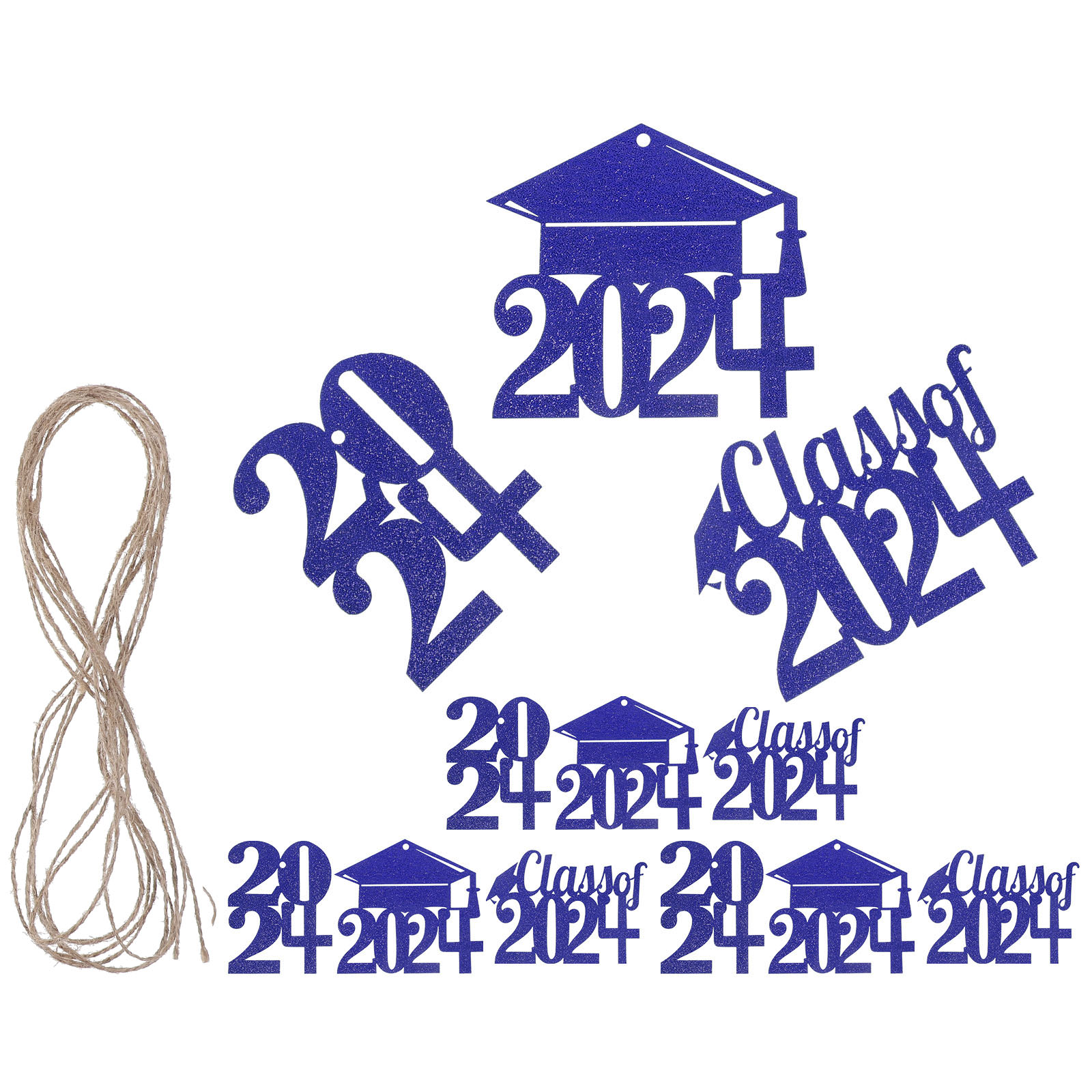 Graduation Party Supplies Vase Hanging Decor Student Paper Sign Signage ...