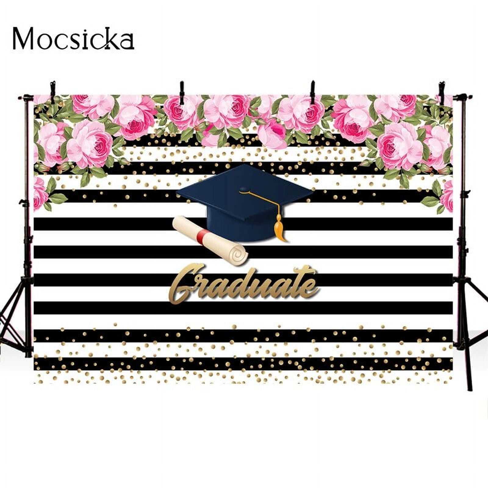 Graduation Photo Backdrop for Student Bachelor Cap Graduate Season ...