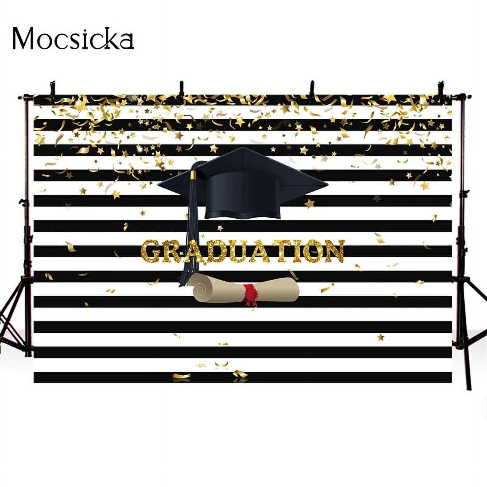 Graduation Photo Backdrop for Student Bachelor Cap Graduate Season ...