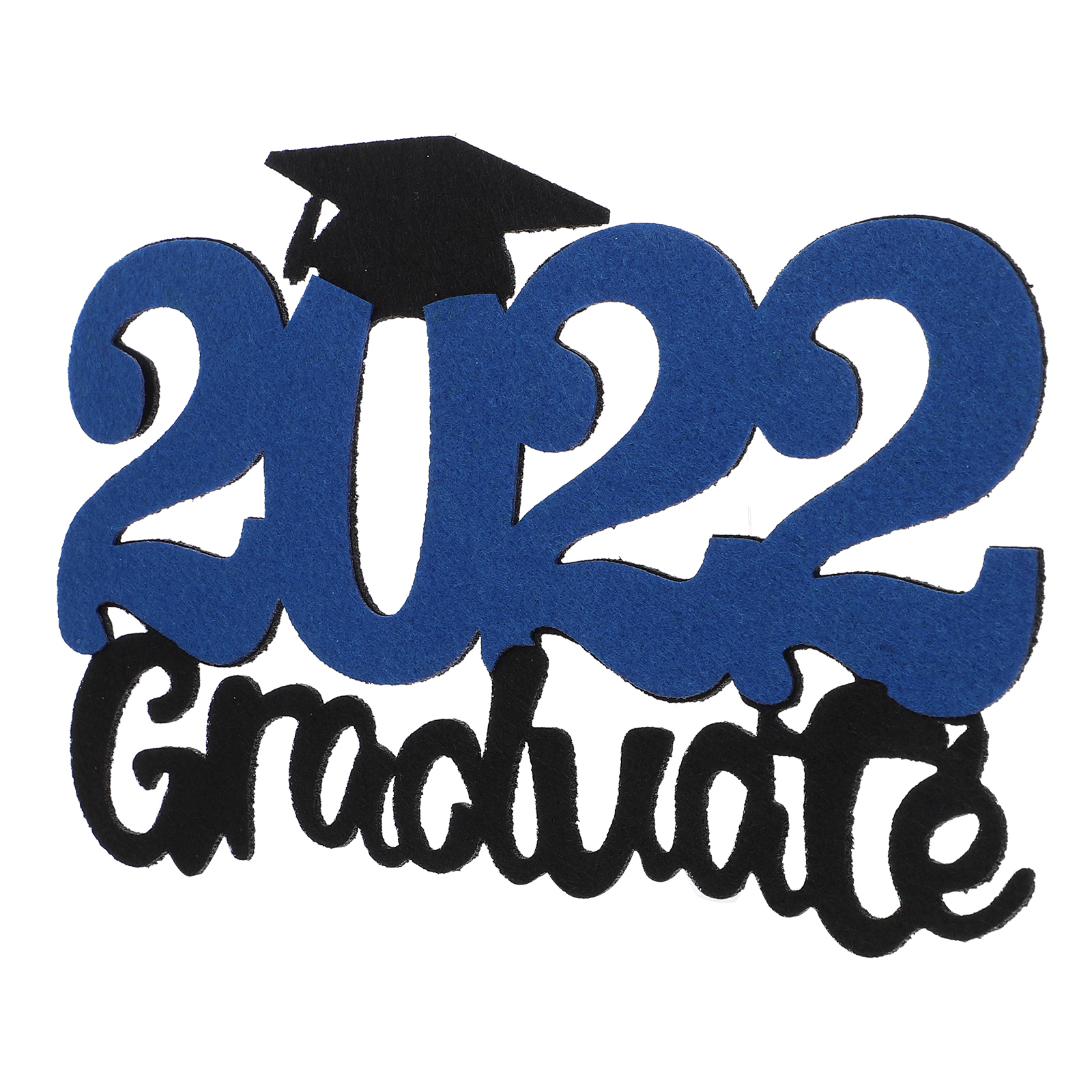 Graduation Photo Decoration Emblems Picture Ornament Non-woven Prop ...