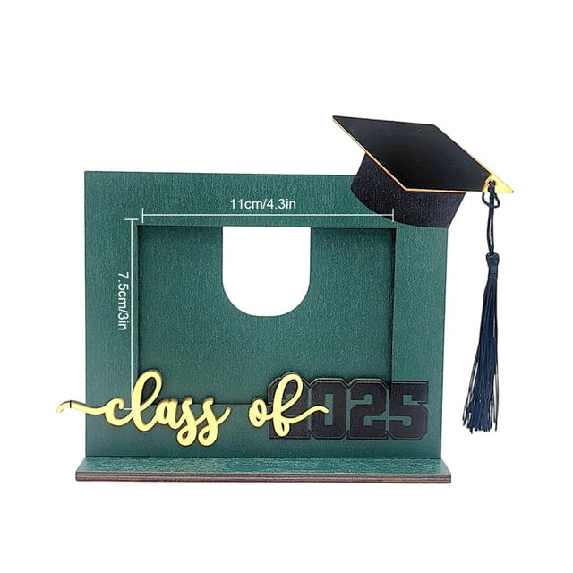 Graduation Photo Frame 2025 with Cap Tassel Design, Perfect Keepsake ...