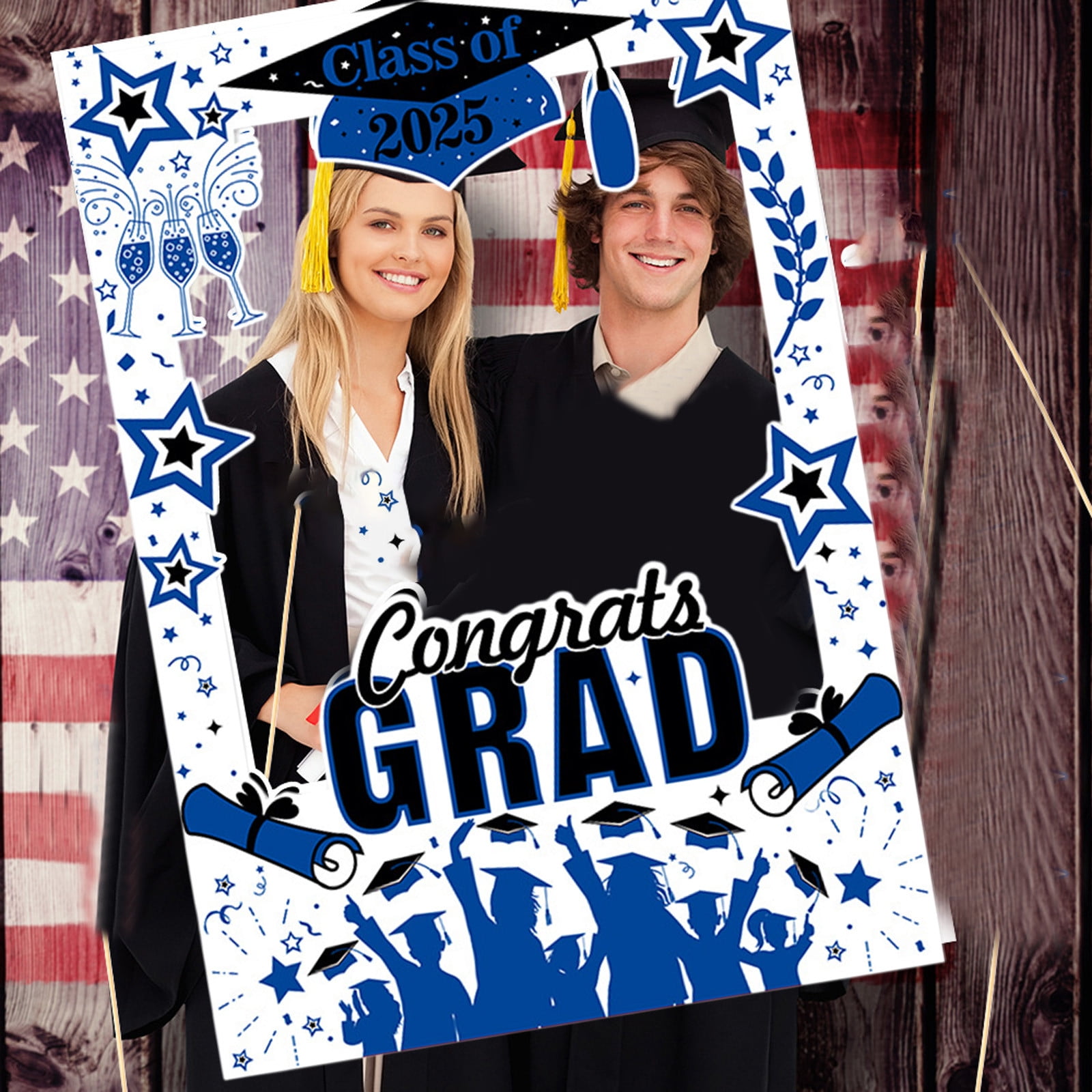 Graduation Photo Frame, Class of 2025 Graduation Party Decoration ...