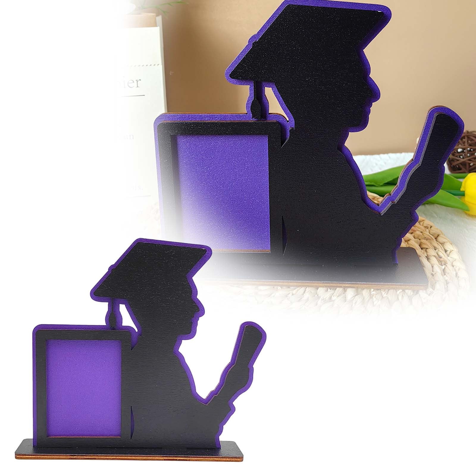 Graduation Photo Frame Wooden Display Stand Desktop Commemorative ...