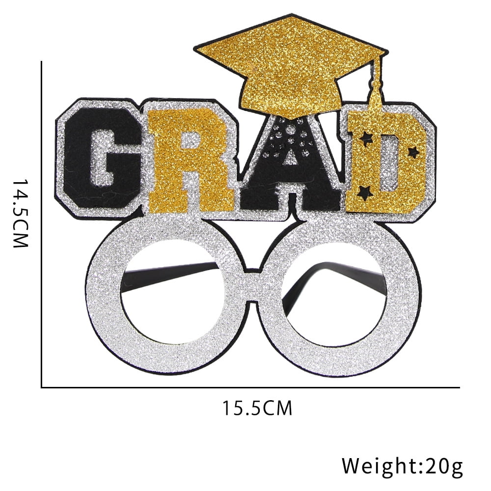 Graduation Photo Glasses Props 2023 Graduation Decorations Class of ...