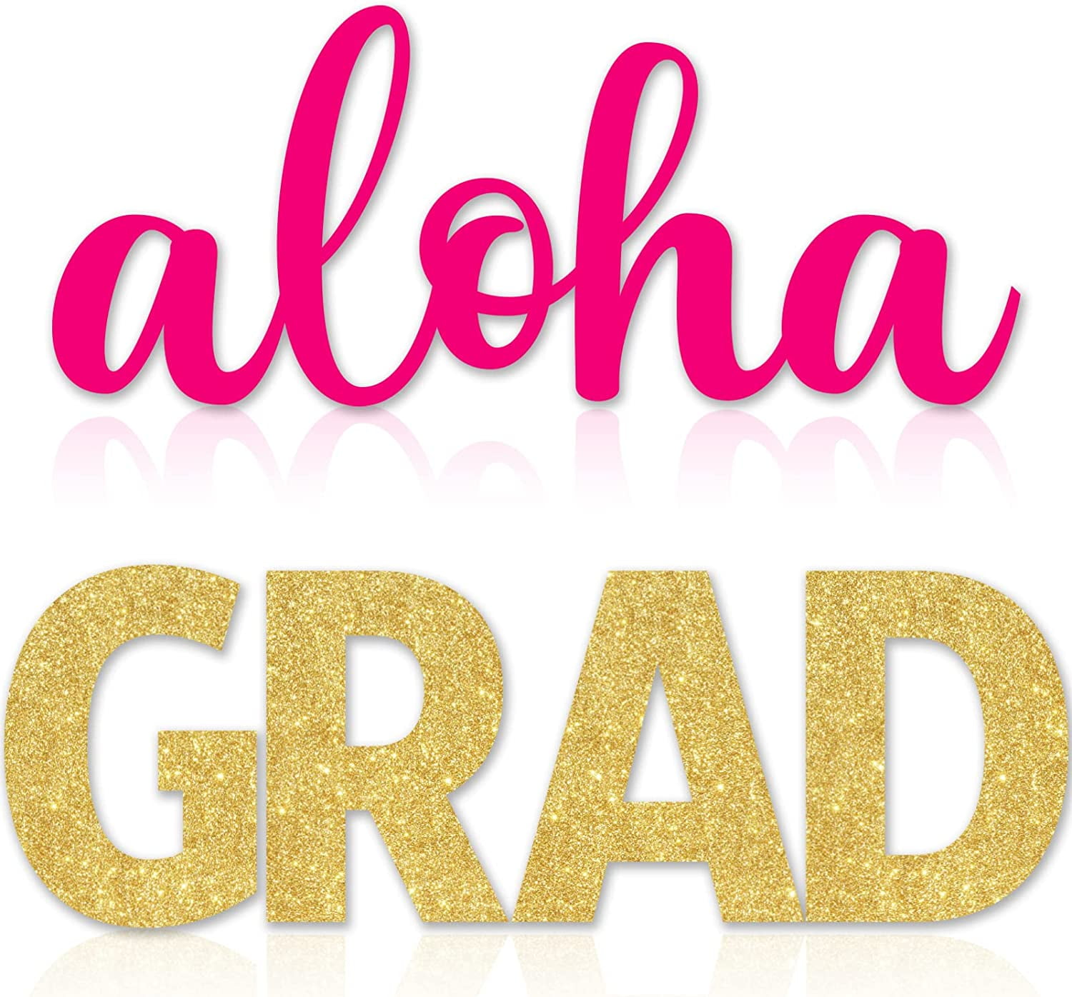 Graduation Photo Props, Aloha Grad Photo Props Graduation Wood Sign ...