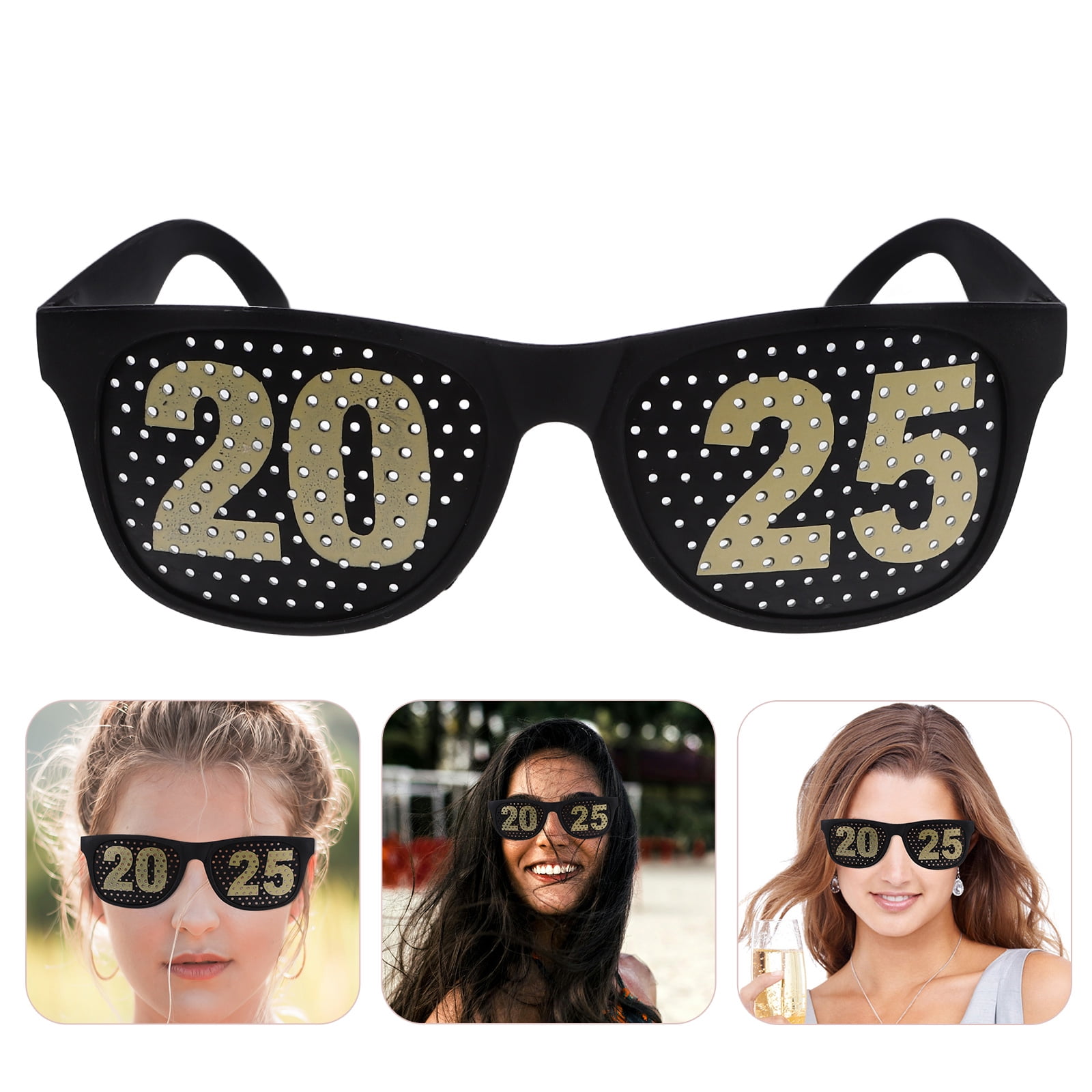 Graduation Photo Props,New Year Party Glasses Celebrate 2025 Grad Photo ...
