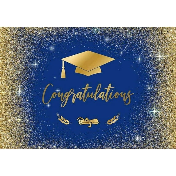 Graduation Photography Backdrop Party rations Congratulate Grad ...