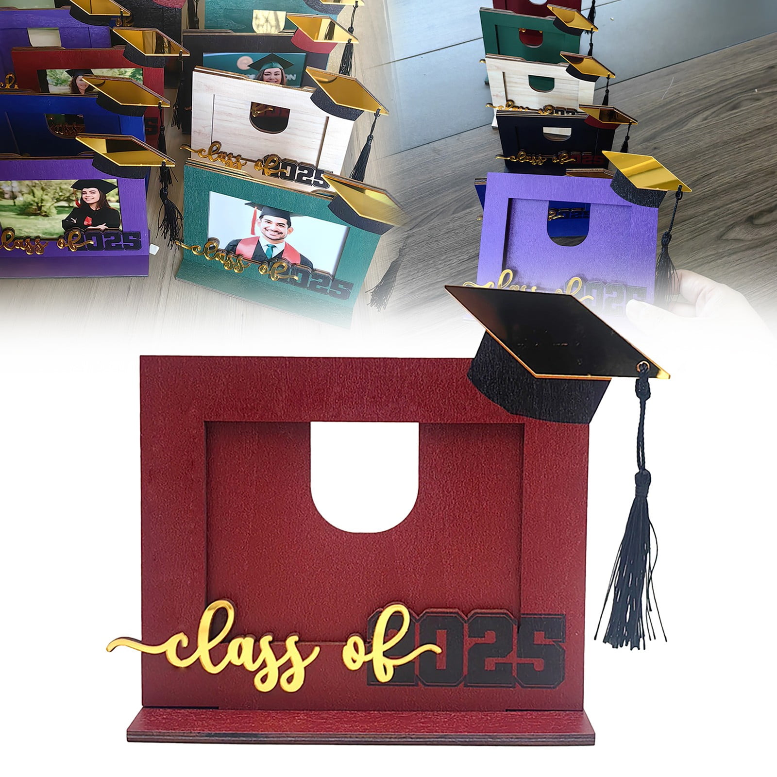 Graduation Picture Frame - 2025 Graduation Photo Frames with Bachelor ...