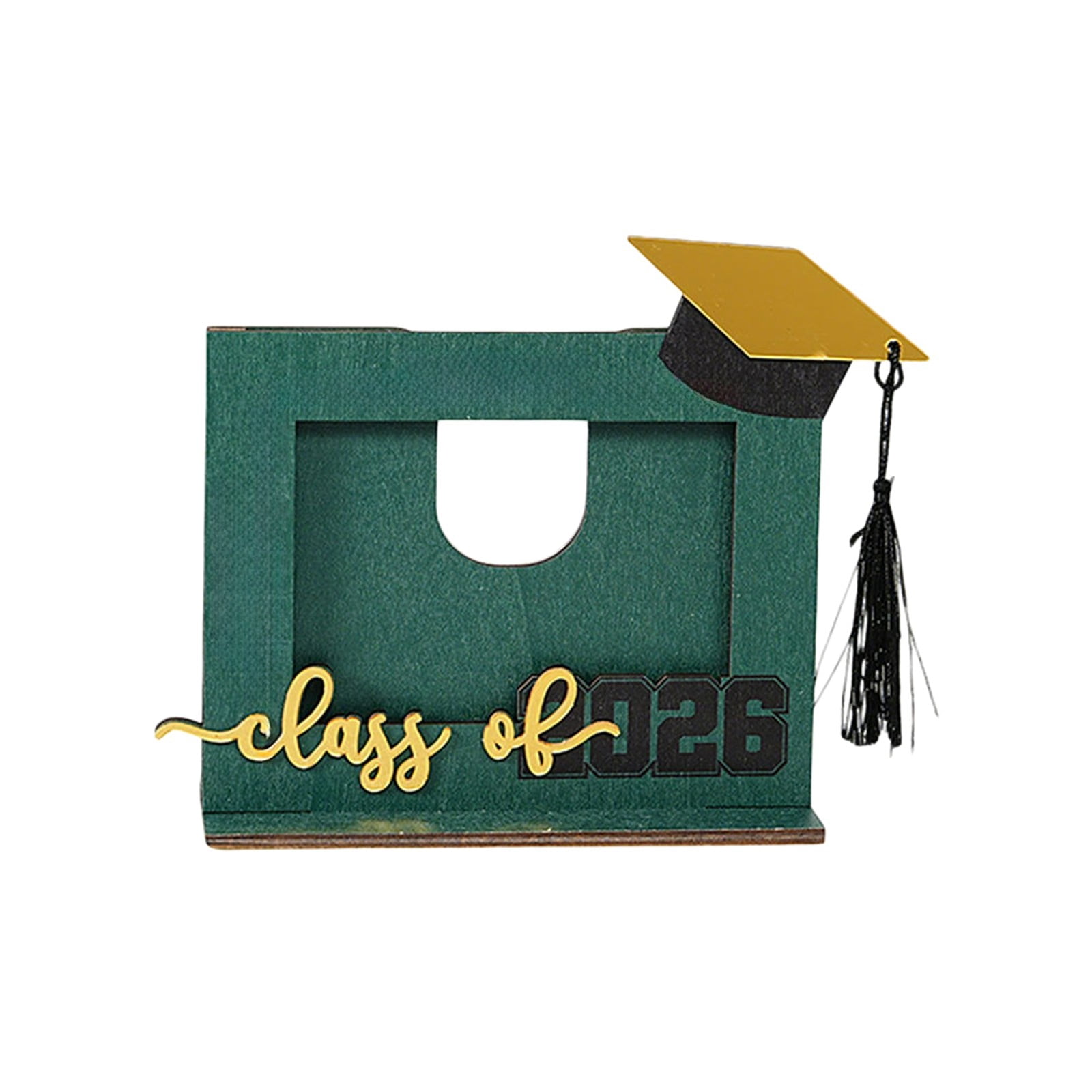 Graduation Picture Frame, Class of 2026 Wooden Graduation Photo Frame ...