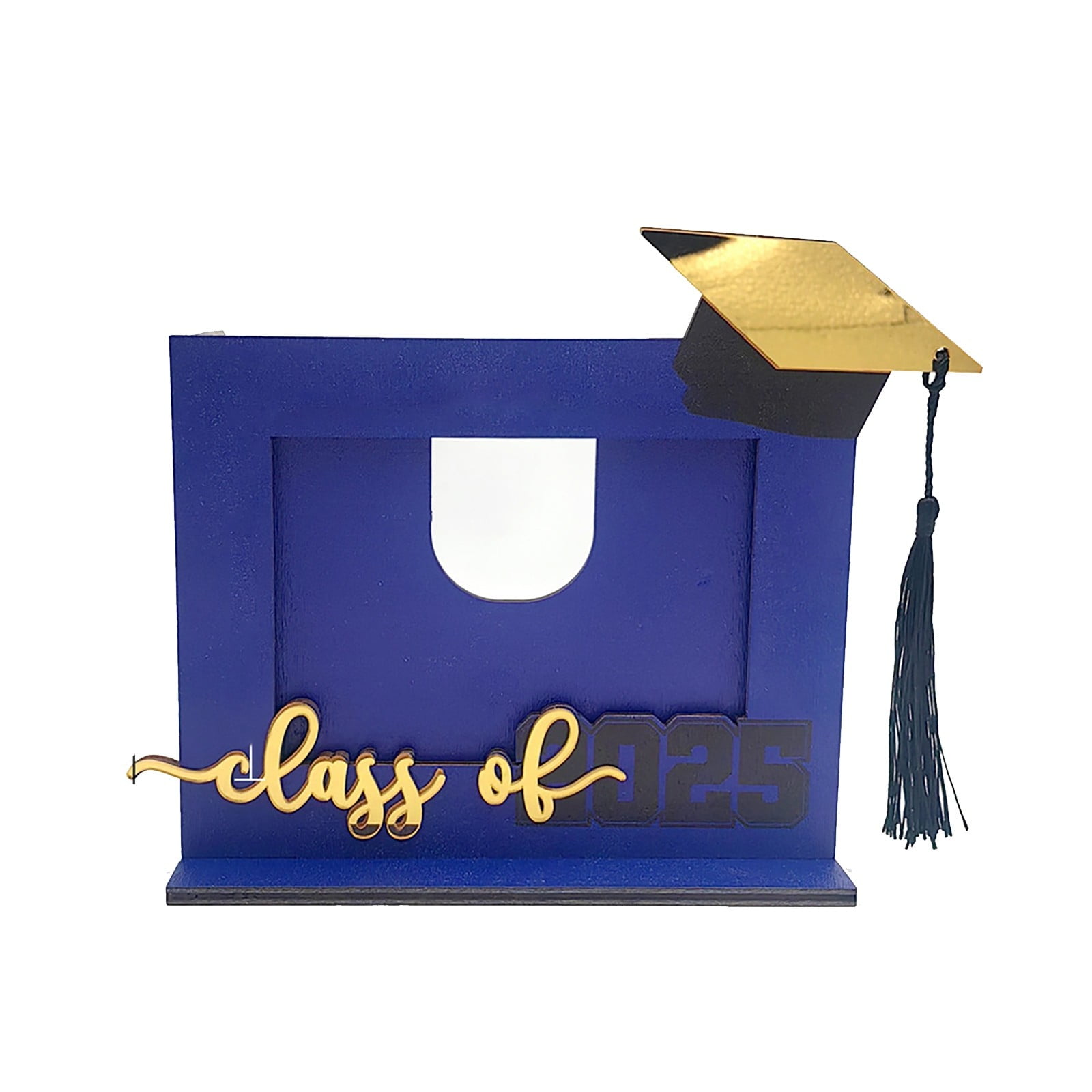 Graduation Picture Frame, Class of 2027 Wooden Graduation Photo Frame ...