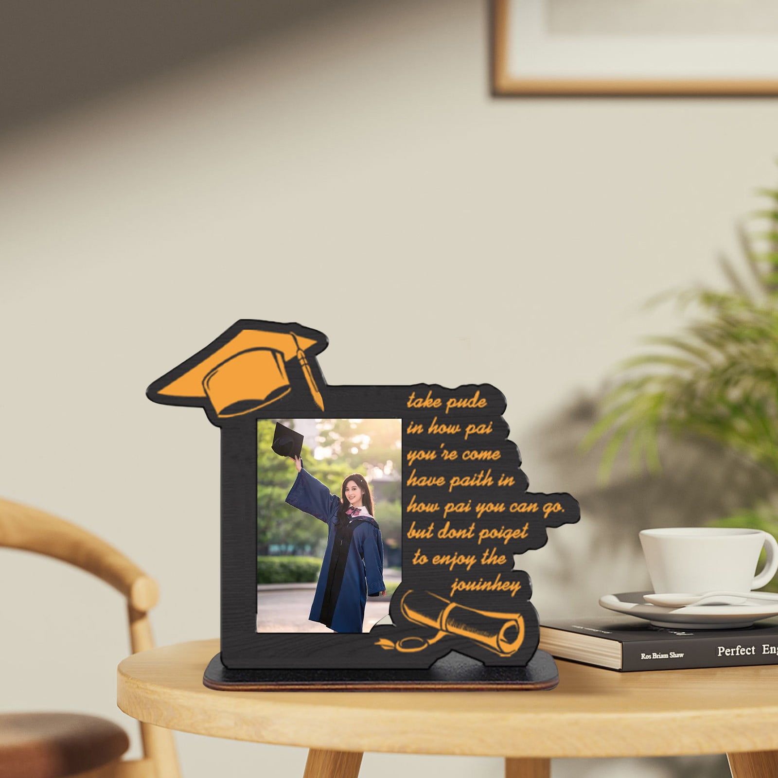 Graduation Picture Frames Class of 2025 Graduation Wooden Photo Frame ...