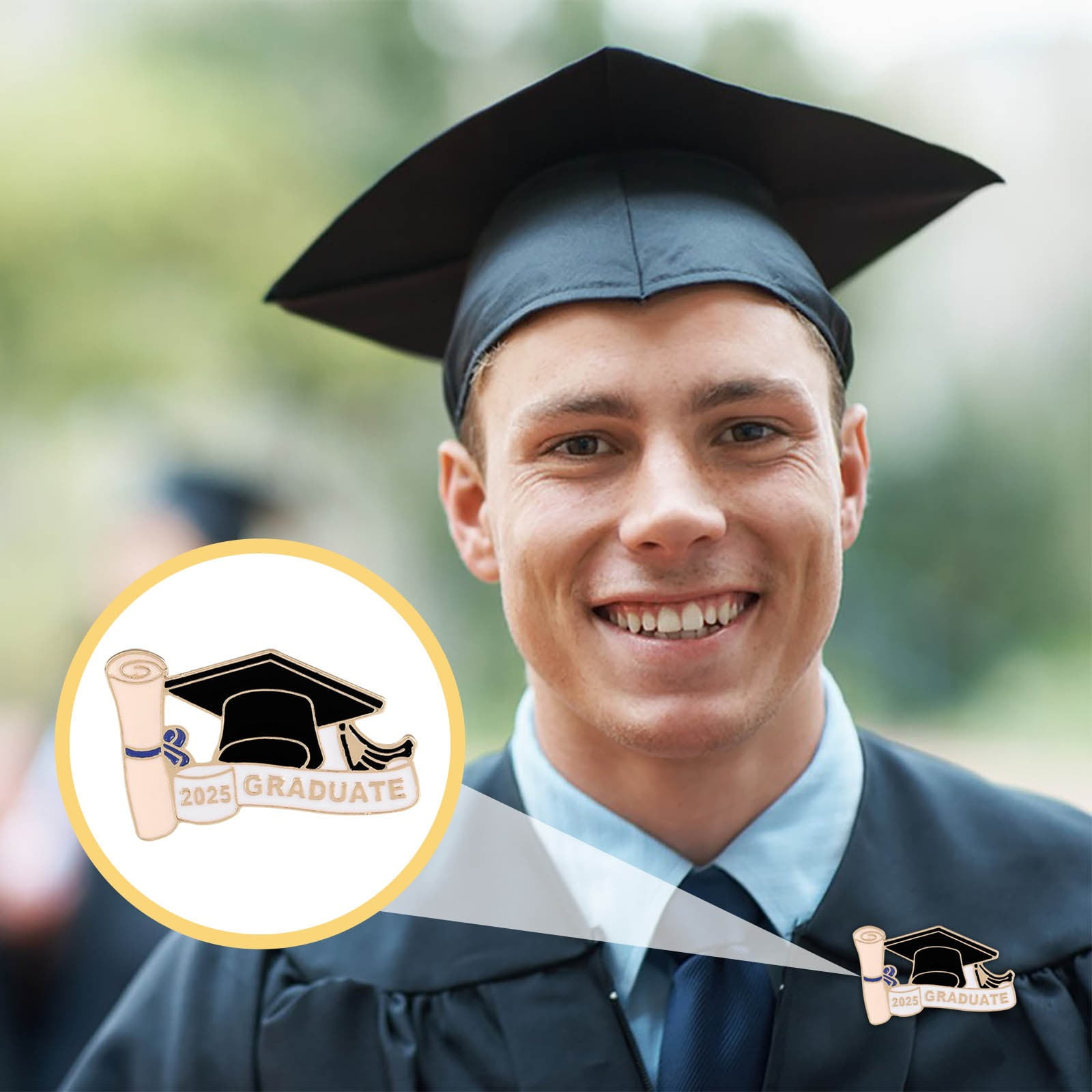 Graduation Pins Bulk Enamel Lapel Pins, Graduation Season Badges ...