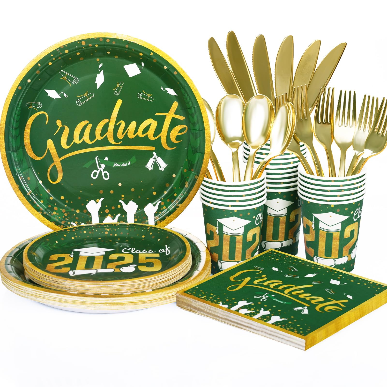 Graduation Plates and Napkins SSF20 2025 Graduation Party Supplies ...