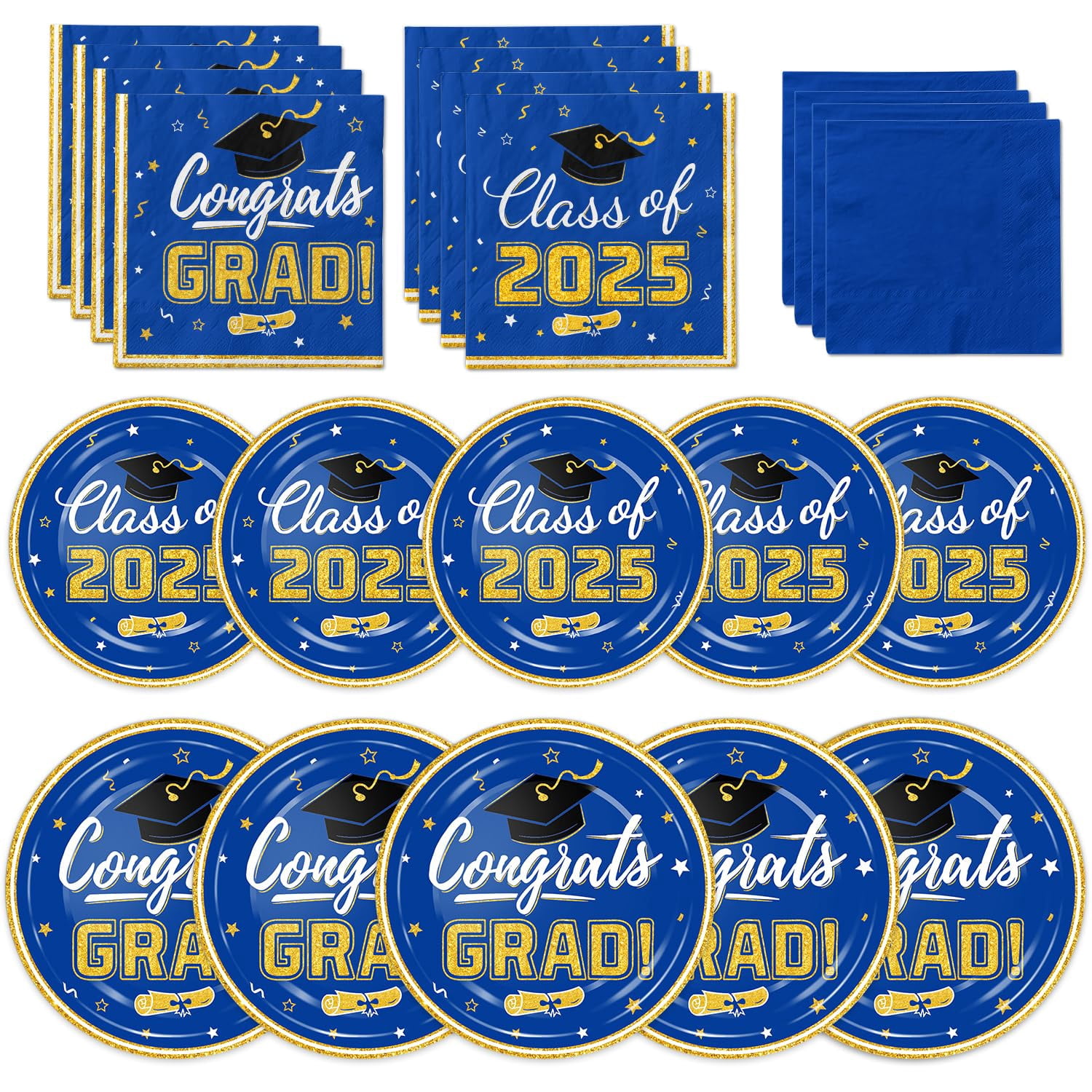Graduation Plates andITSC Napkins - Graduation Decorations Class of ...
