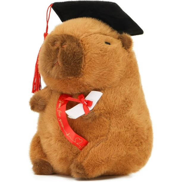 Graduation Plush Graduation Capybara Plush – 2025 PhD Capybara Stuffed ...