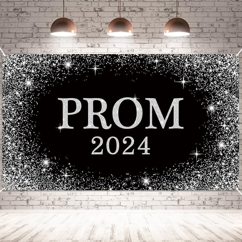 Graduation Prom 2024 Backdrop Banner Graduation Prom Party Photo Props ...