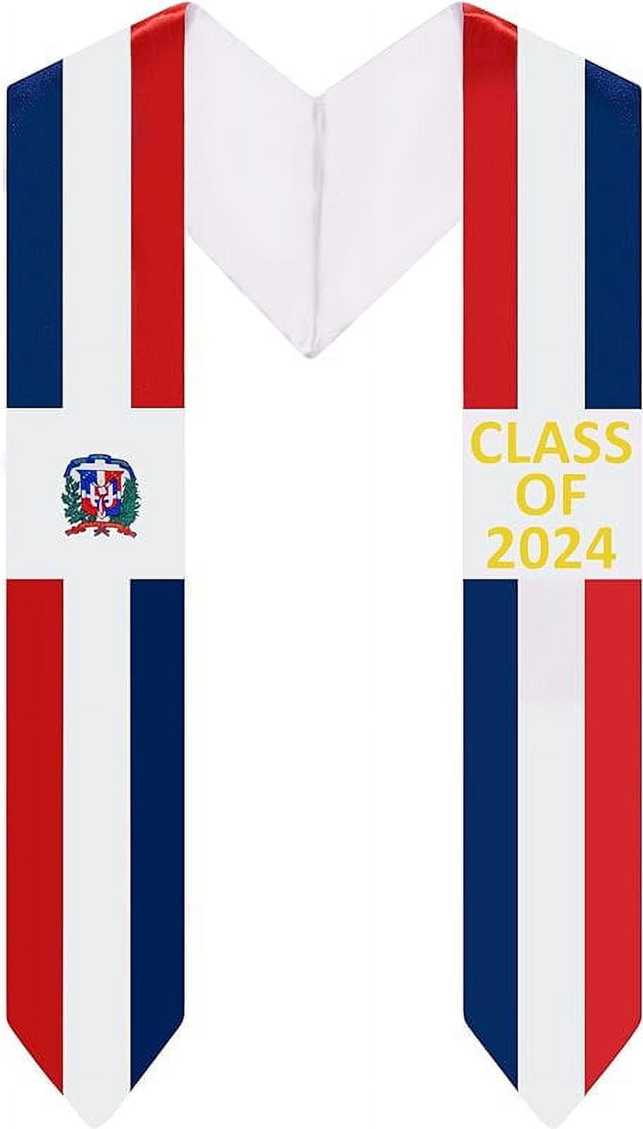 Graduation Sash Class of 2024 | Graduation Stole | Flag Stole - Walmart.com
