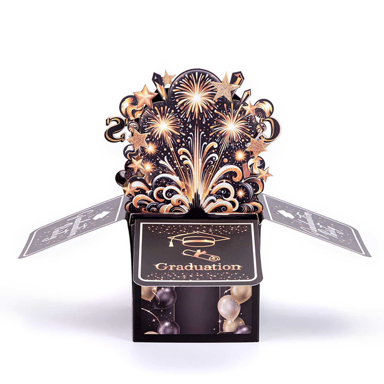 Graduation Season 3D Three Greeting Cards Hand Hollowed Greeting Cards ...