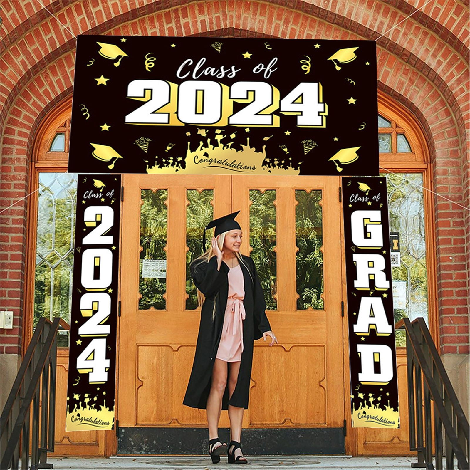 Graduation Season Background Cloth Couplet Set Graduation Season Home ...