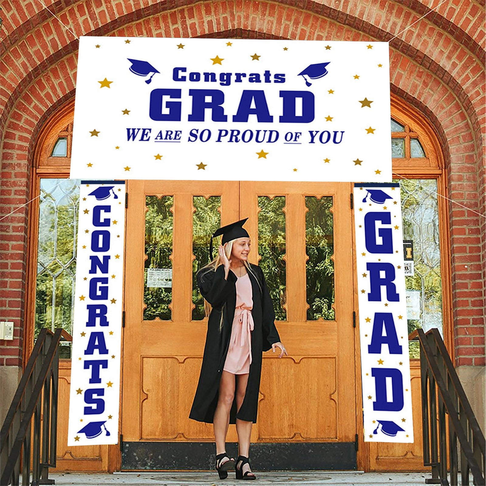 Graduation Season Background Cloth Couplet Set Graduation Season Home ...
