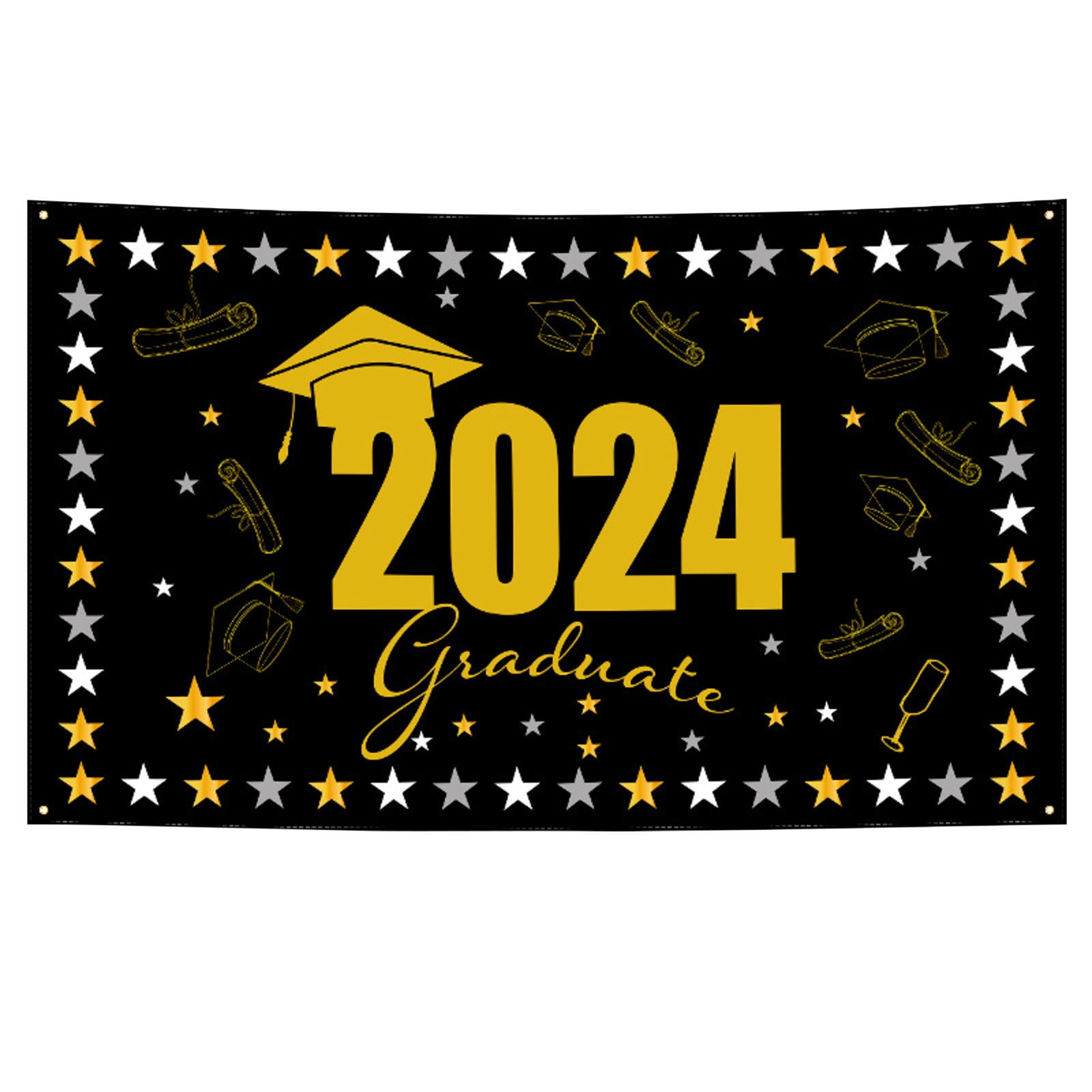 Graduation Season Banner Background Cloth Graduation Party Home Sweet ...