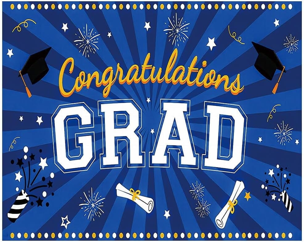 Graduation Season Decorative Background 2025 Congratulatory Graduation ...